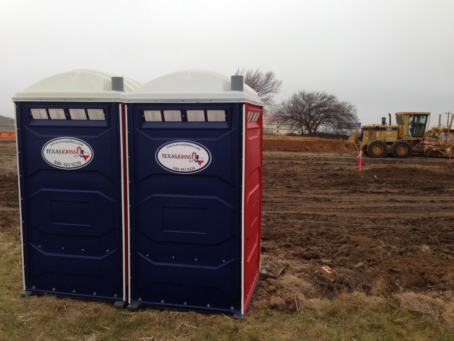 Construction Porta Potty Rental & Sanitation Stations | Texas Johns